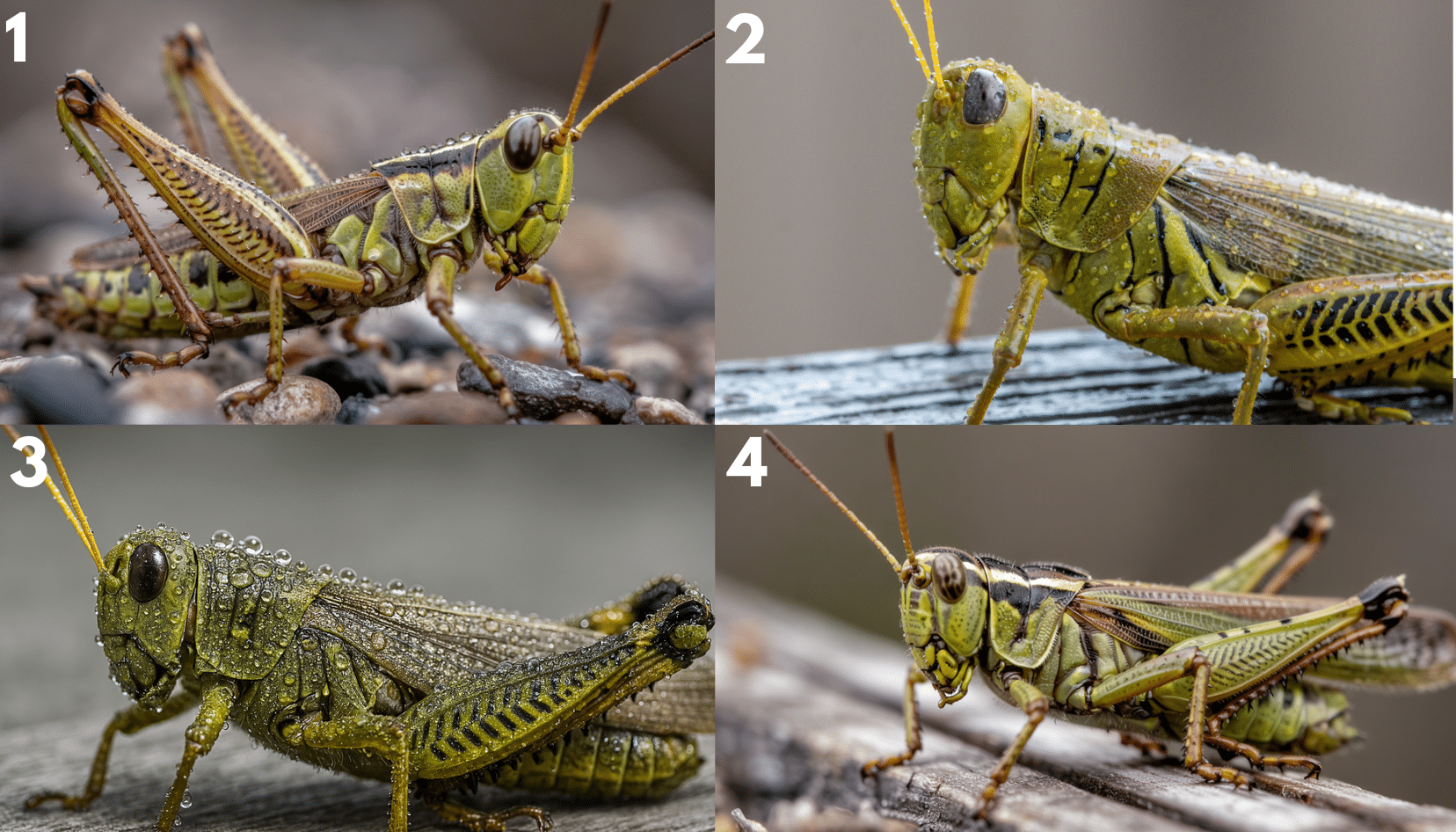 Which Image is Real? Backyard Grasshopper - Senior Tech Cafe